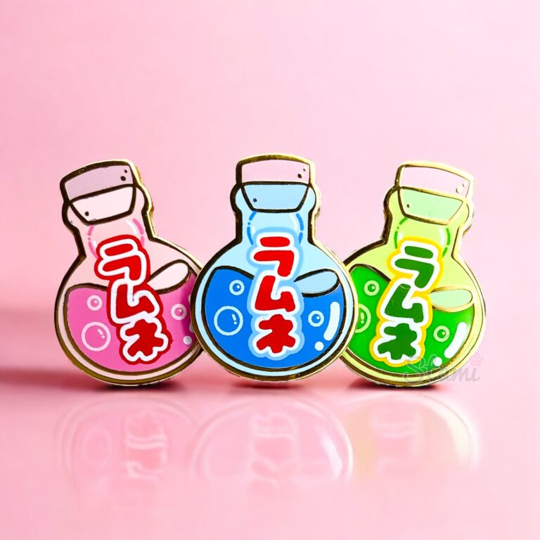 Pan Axolotl Pin - Stami Studios